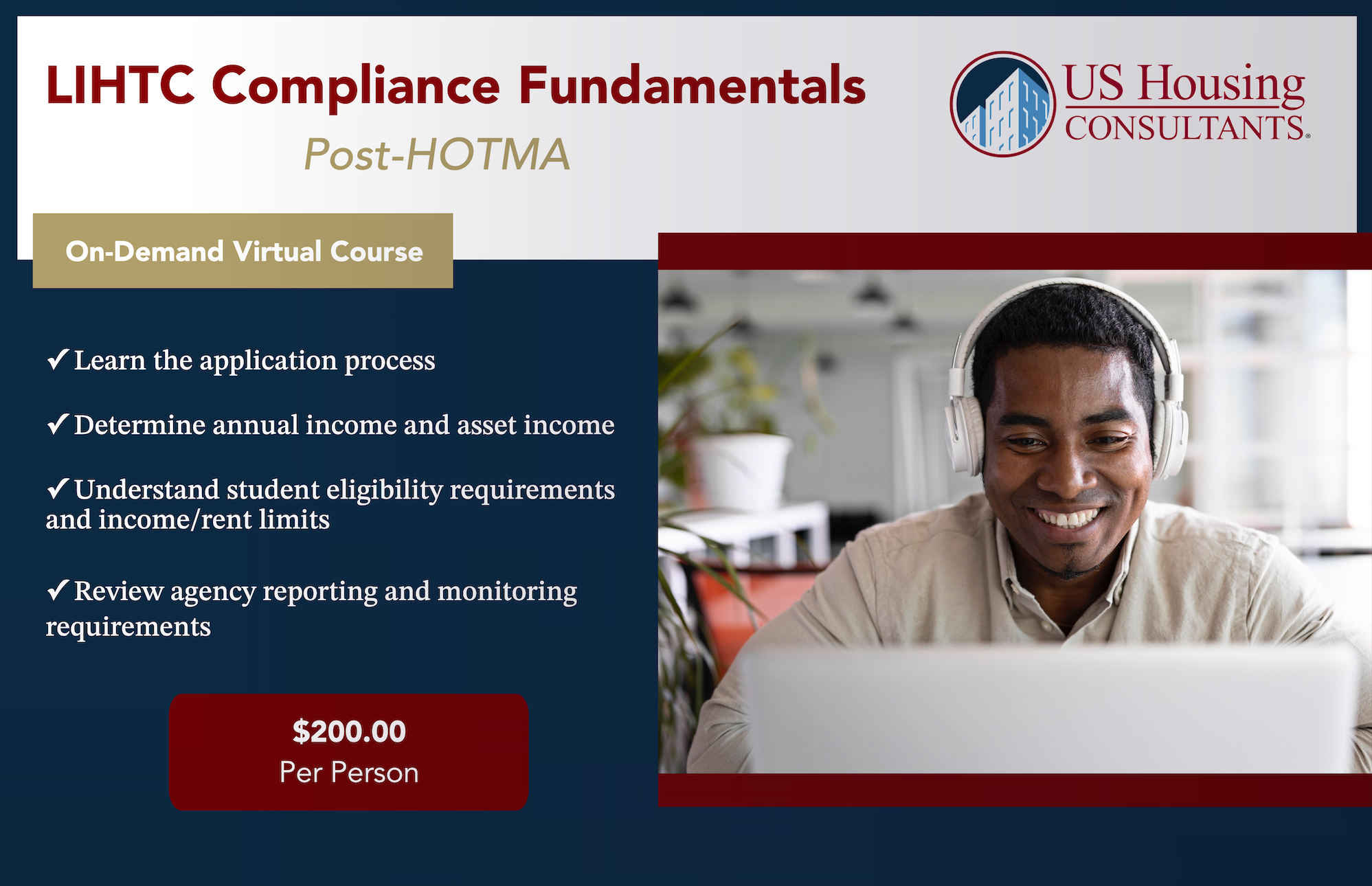 LIHTC Compliance Fundamentals (Post-HOTMA) – US Housing Consultants