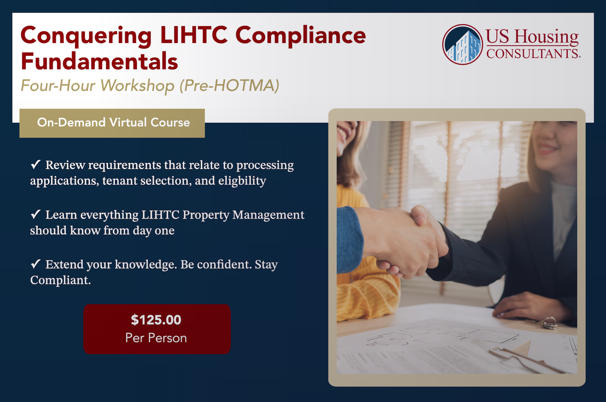 Conquering LIHTC Compliance Fundamentals - Four Hour Workshop (Pre-HOT ...